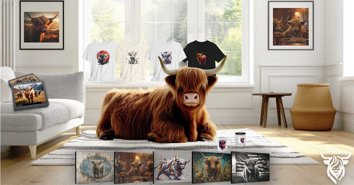 HCows - Explore Exclusive Highland Cow Gifts & Products