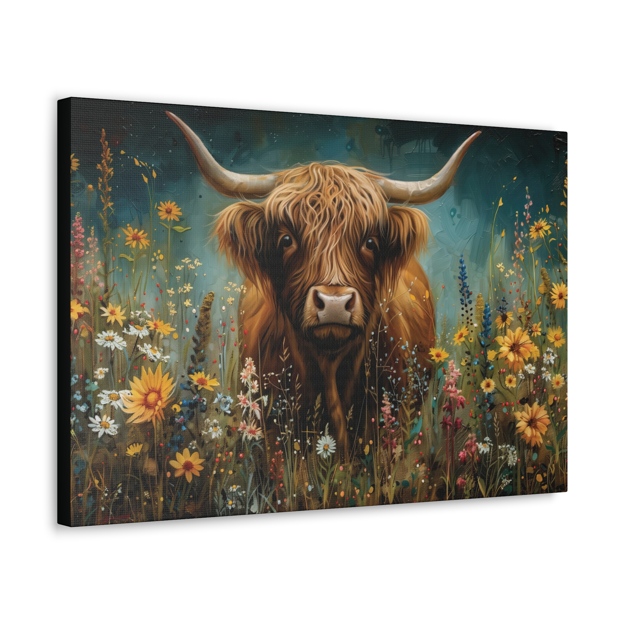 Highland Cow Wall Art, Prints, Canvas, & Framed Art By HCows